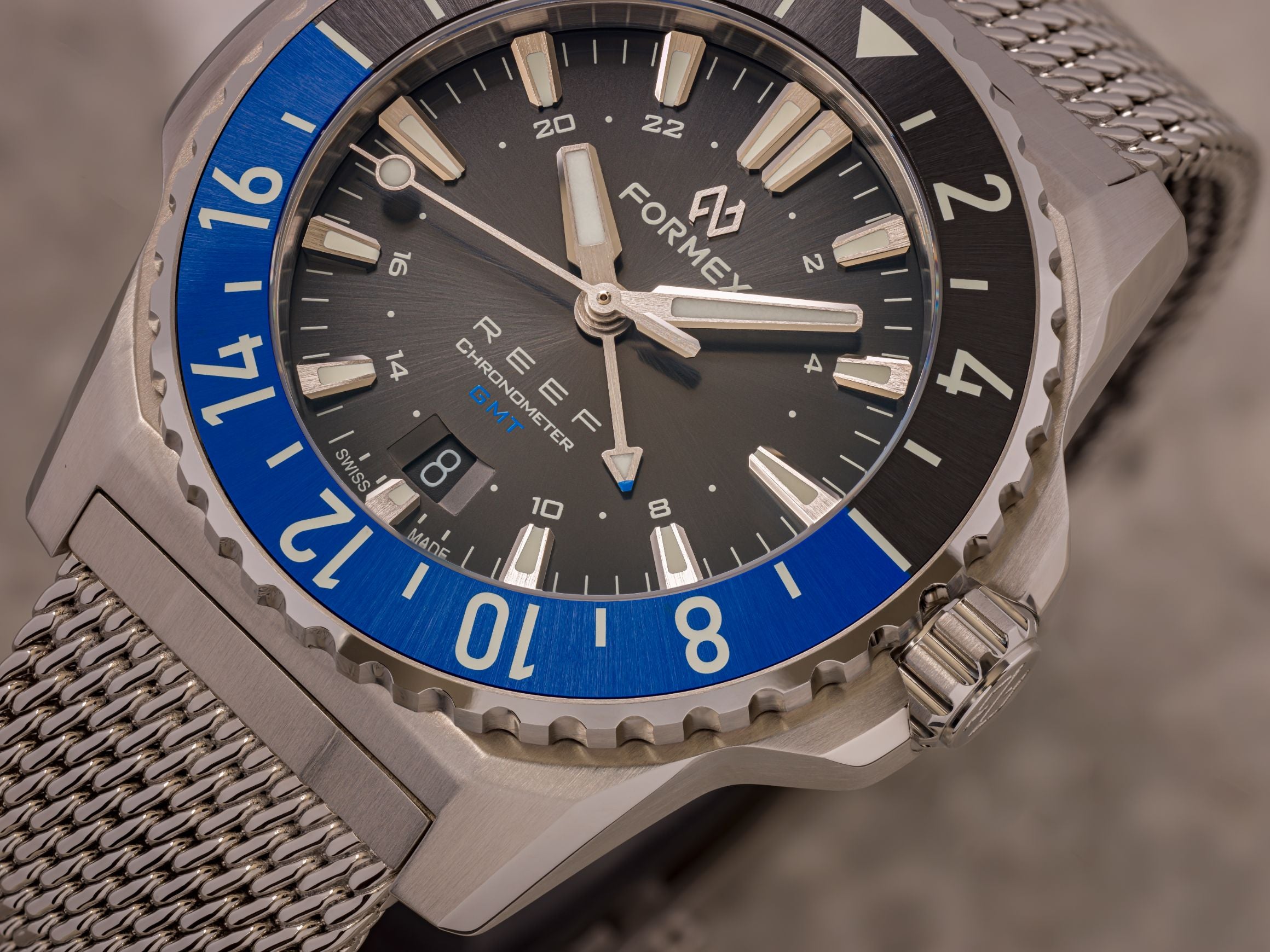 Travel the world with the new Formex REEF GMT Chronometer | WatchGecko