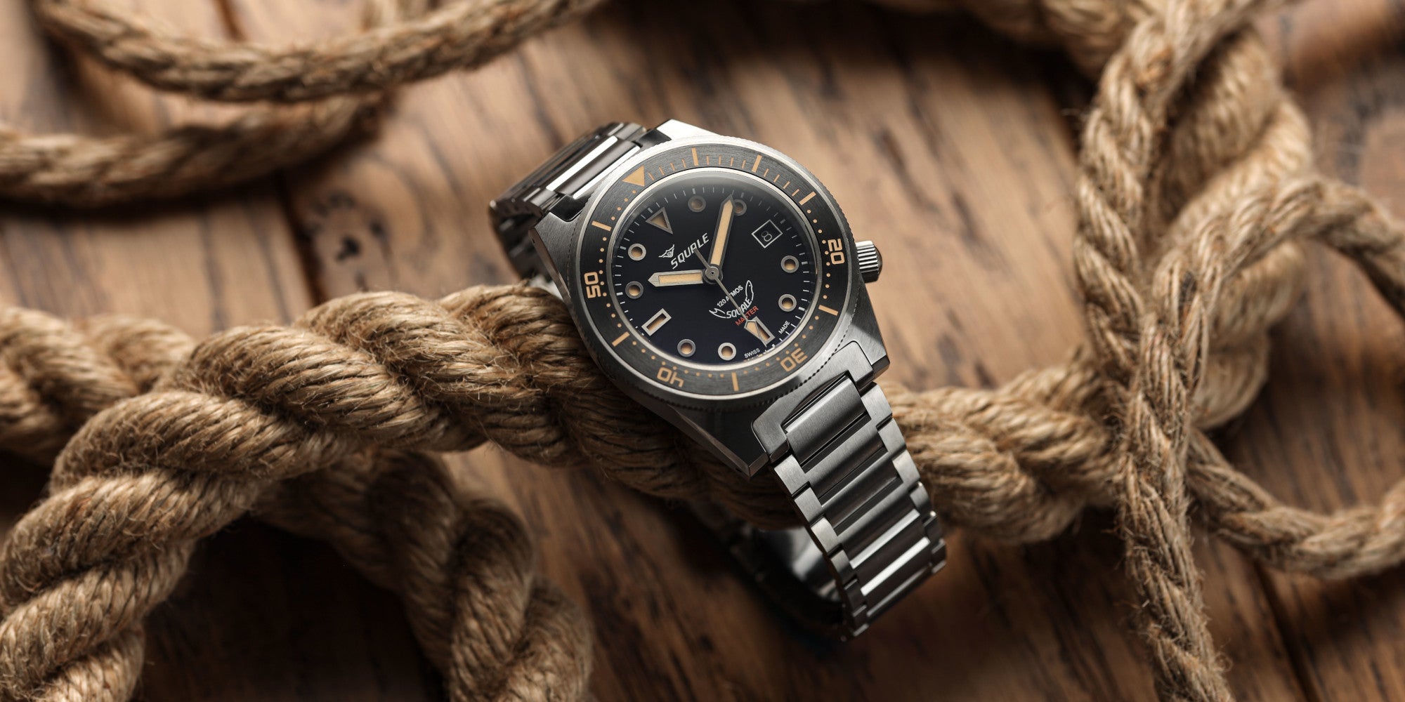 From the Very Beginning: New Squale Master Titanium 120 ATM | WatchGecko