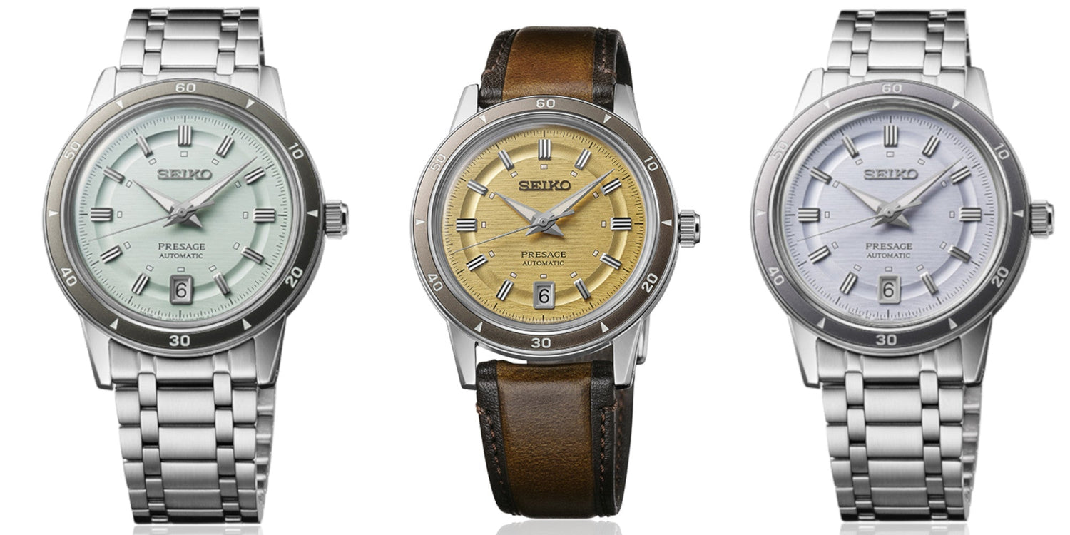 Seiko Present All-New Presage Style 60s Watches for 2025 | WatchGecko