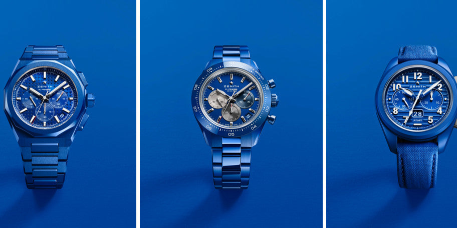 Zenith Blue Ceramic Chronograph Trilogy: Celebrating 160 Years of ...