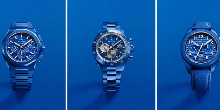 Zenith Blue Ceramic Chronograph Trilogy: Celebrating 160 Years of ...