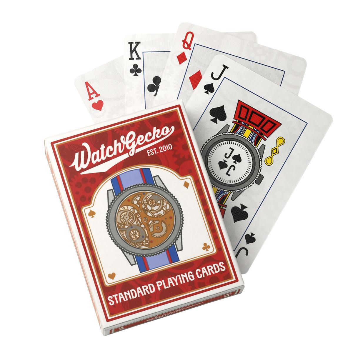 WatchGecko Collector’s Edition Playing Cards | WatchGecko