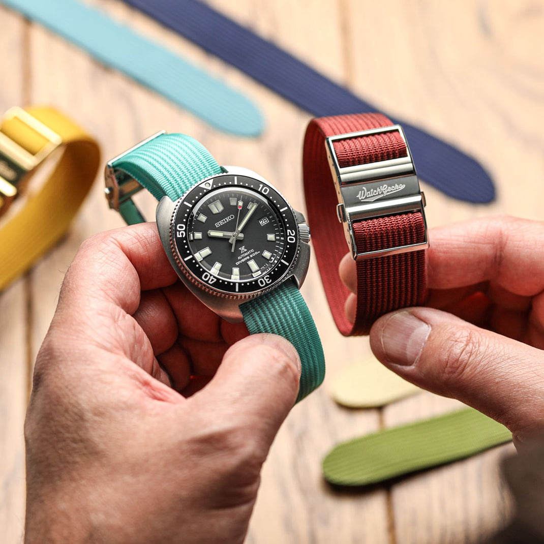 OCTOPOD Ridge Nylon Watch Strap - Poseidon | WatchGecko