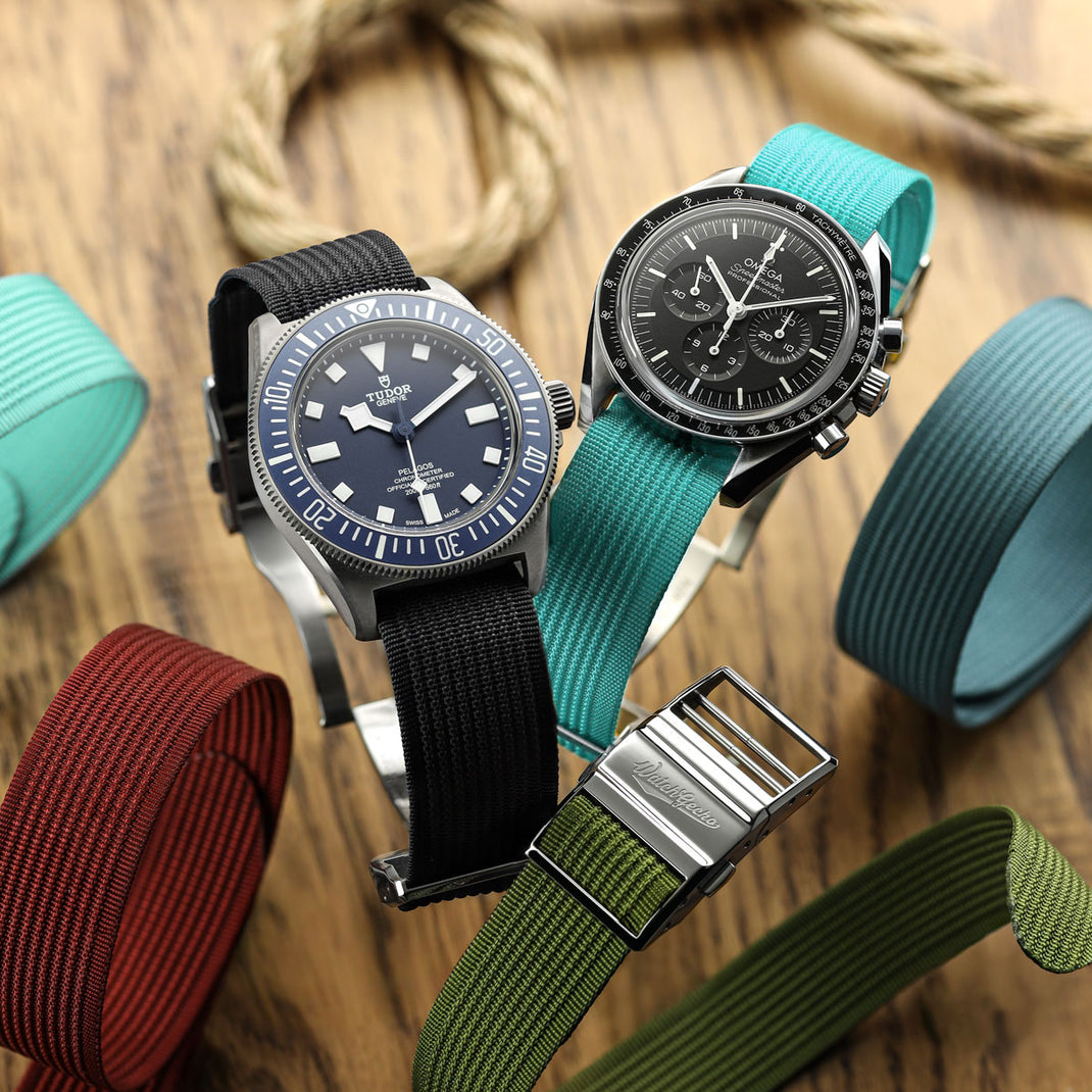 OCTOPOD Ridge Nylon Watch Strap - Poseidon | WatchGecko