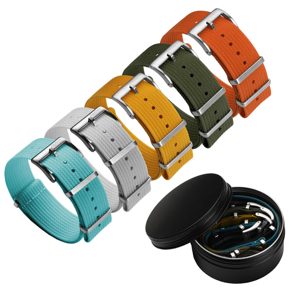 Shop Durable Ridge Military Nylon Watch Straps | WatchGecko