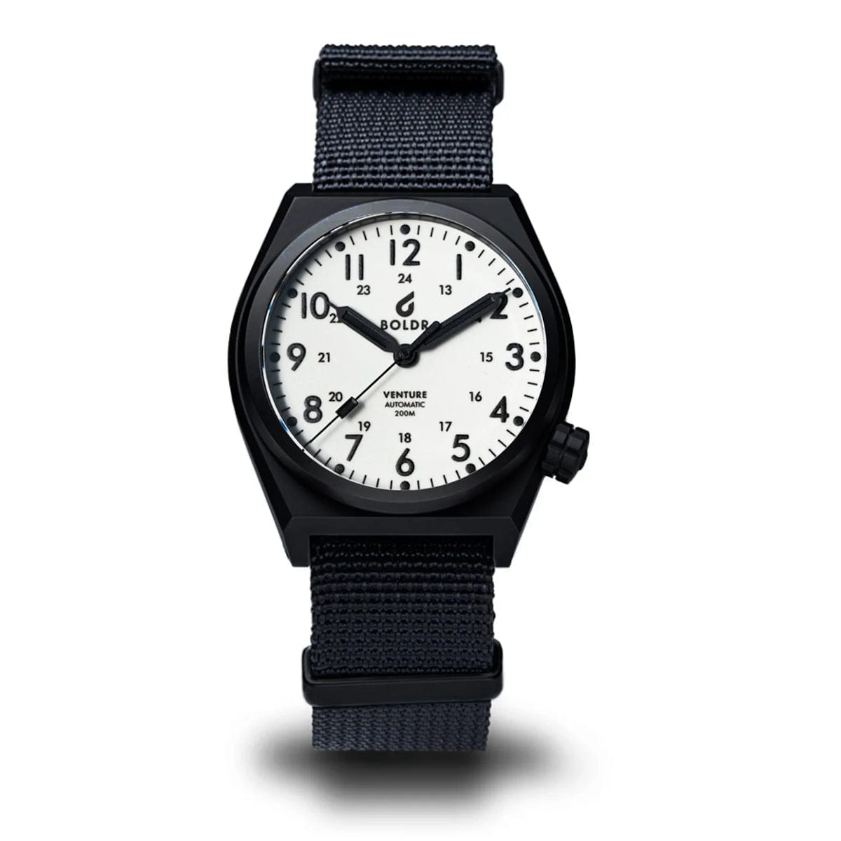 Boldr Venture Automatic Field Watch - Blue Moon | WatchGecko