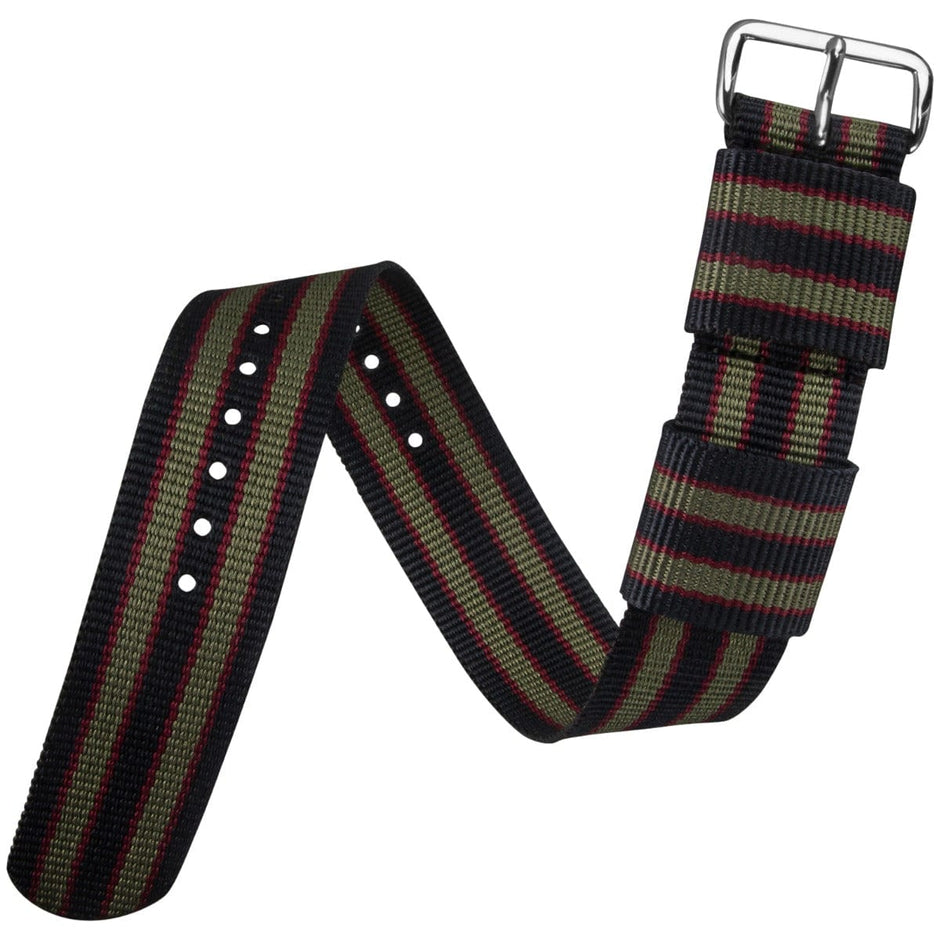 Single Pass Nylon Watch Straps | WatchGecko