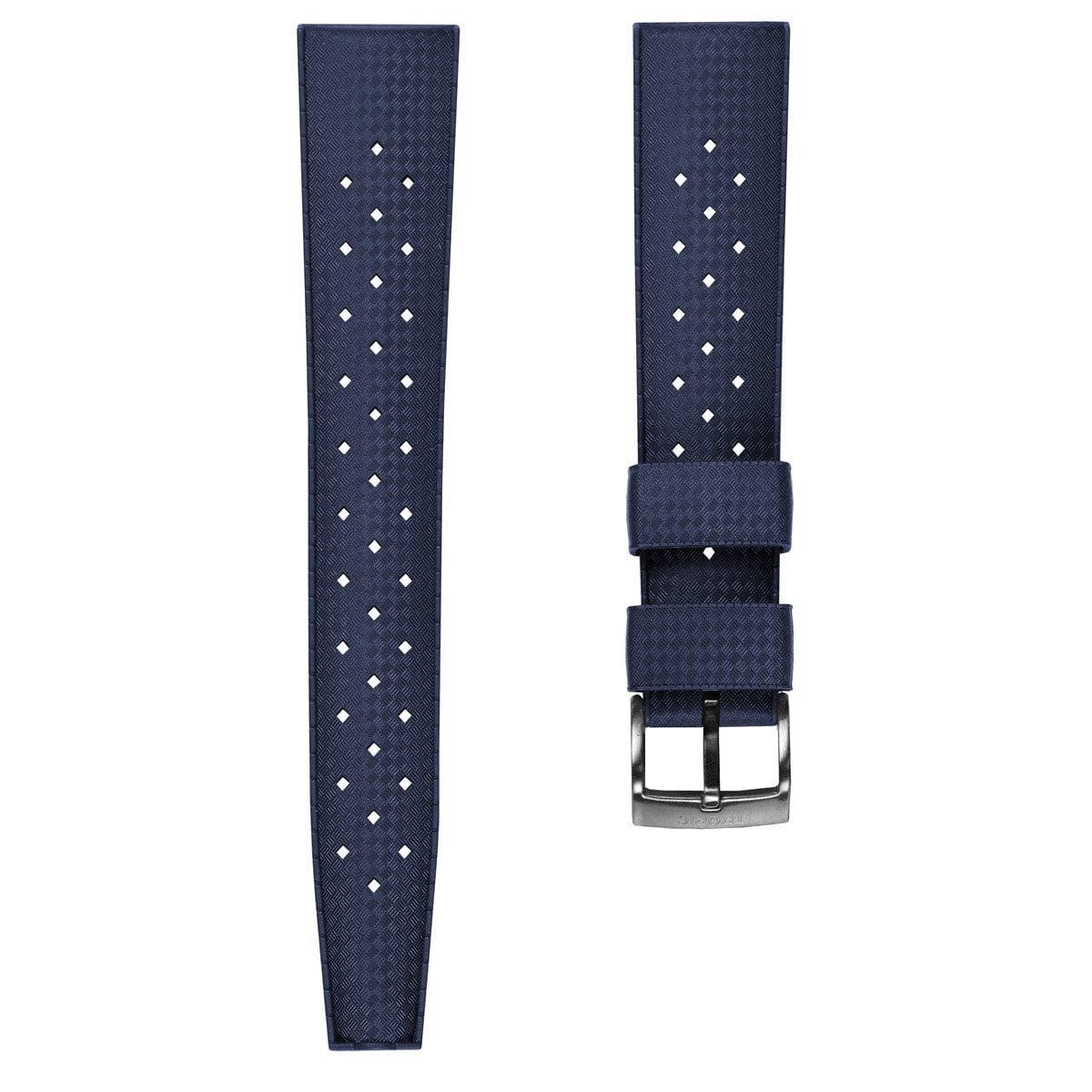 Original TROPIC® Dive Watch Strap - Navy Blue | WatchGecko