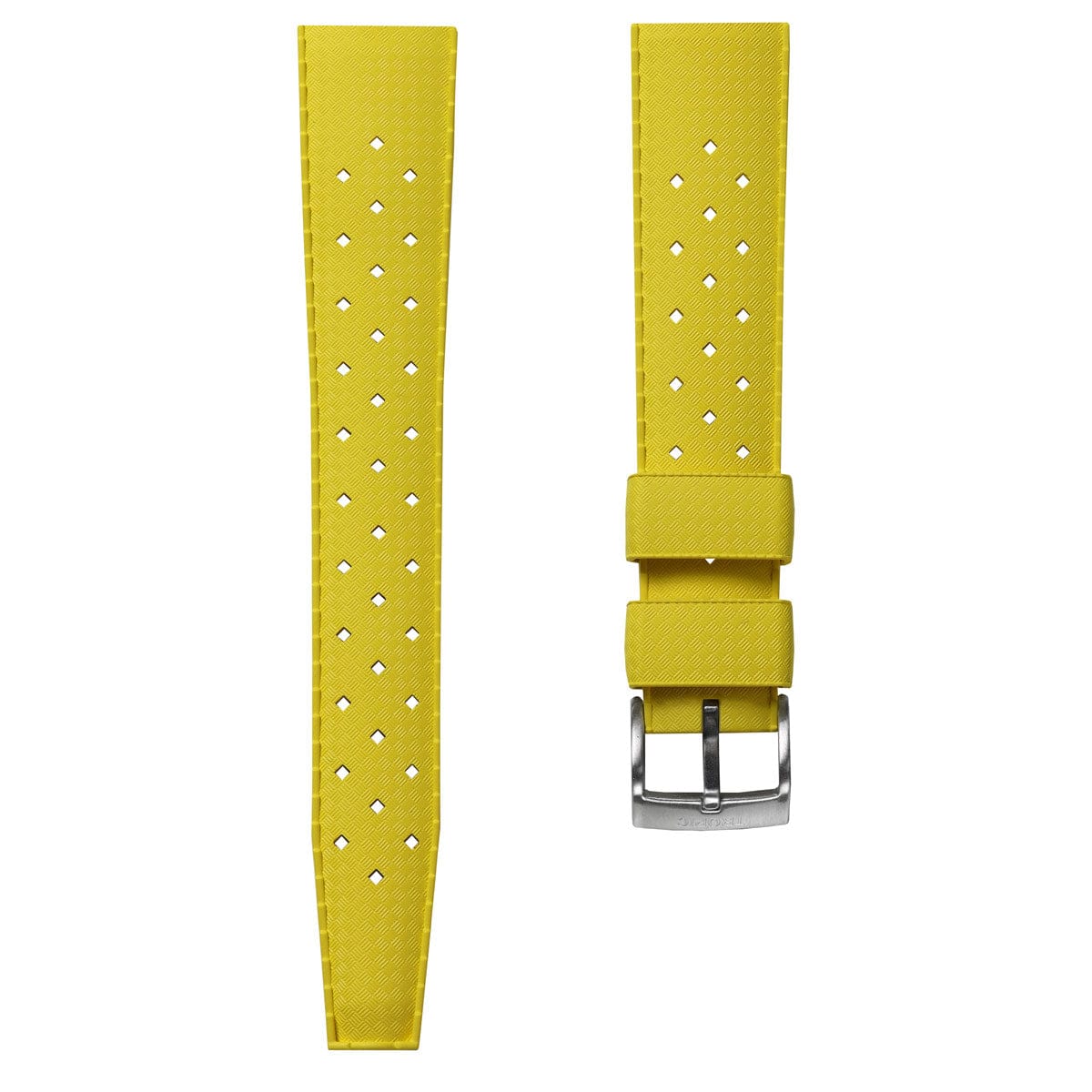 Original TROPIC® Dive Watch Strap - Poseidon Yellow | WatchGecko