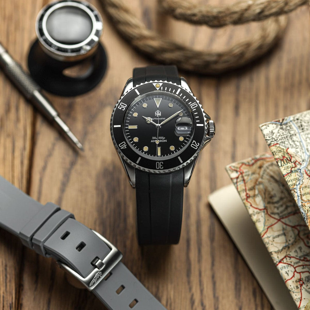 Rubber Dive Watch Straps / Bands