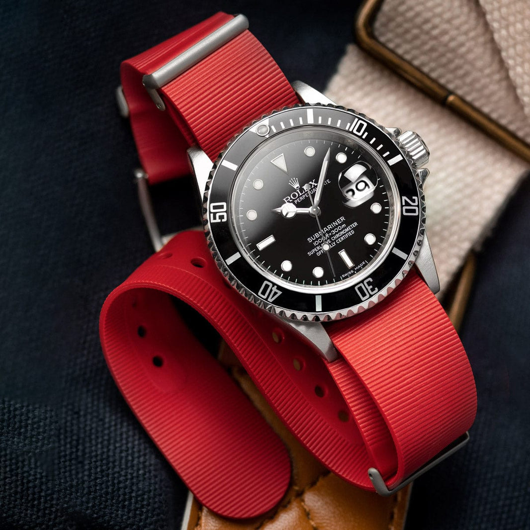 Shop Premium Italian Rubber Watch Straps | Watch Gecko